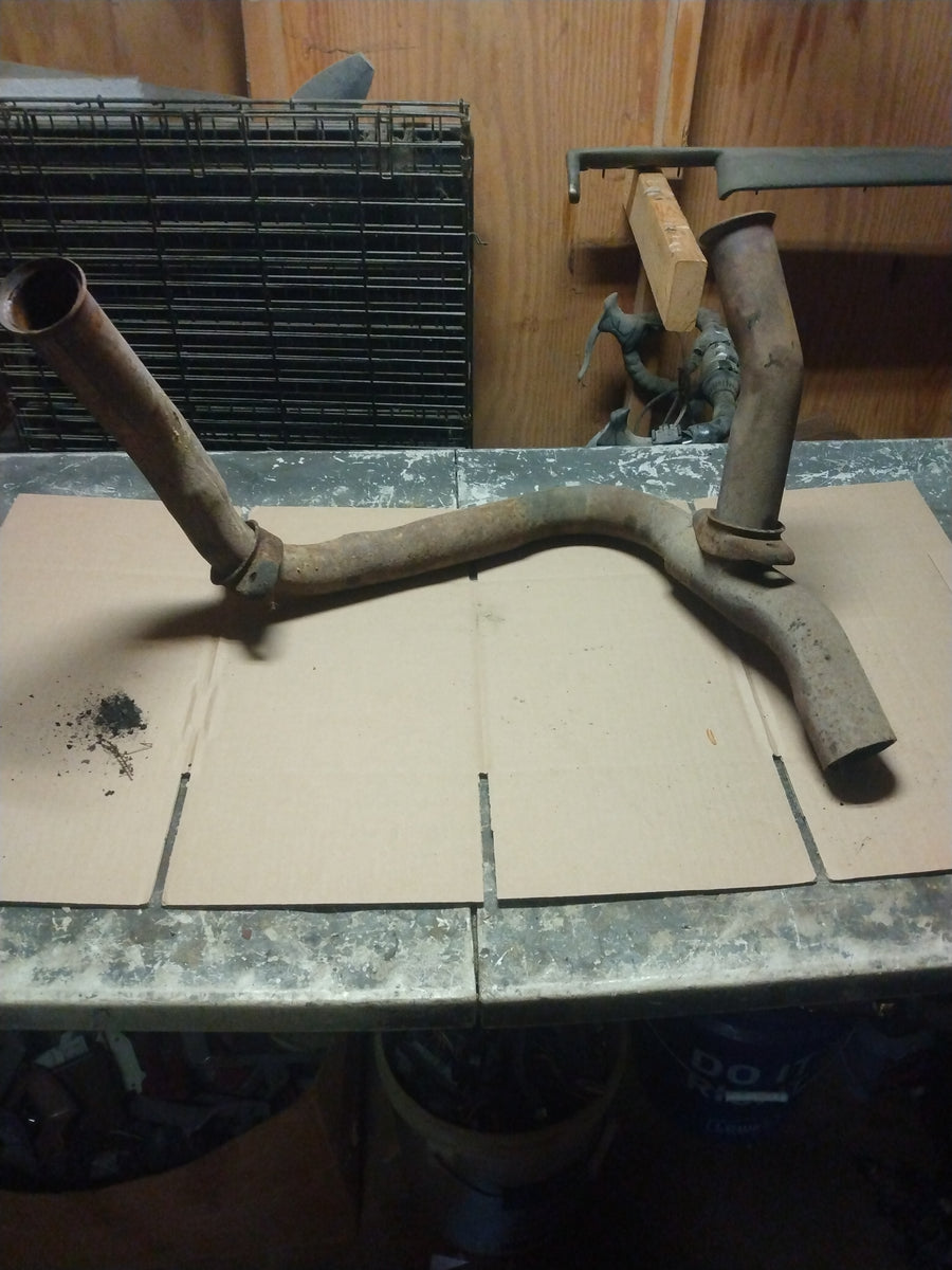 6.9 7.3 idi exhaust crossover pipe – Ford Parts Nation